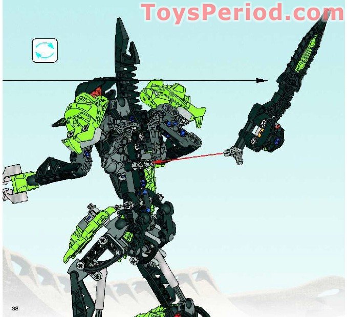 LEGO 8991 Tuma Instructions and Parts List