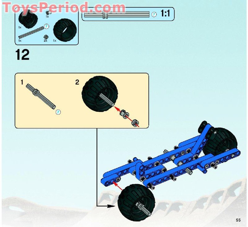 LEGO 8993 Kaxium V3 Instructions and Parts List