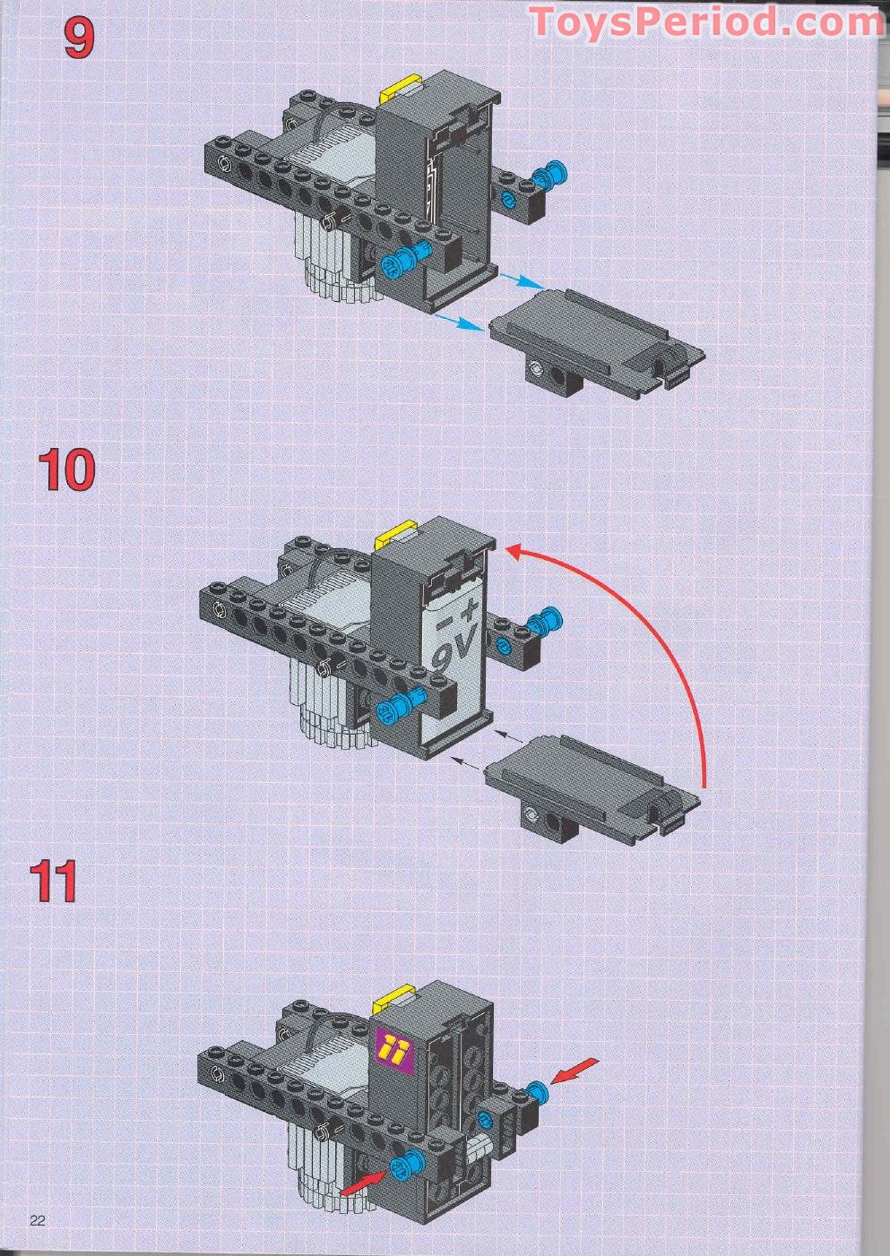 LEGO 8266 Super Challenge Instructions and Parts List