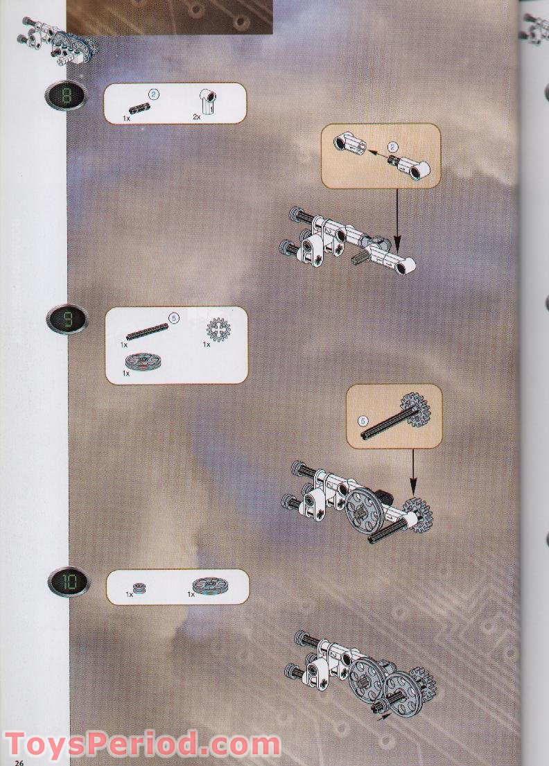 LEGO 9748 Droid Developer Kit Instructions and Parts List