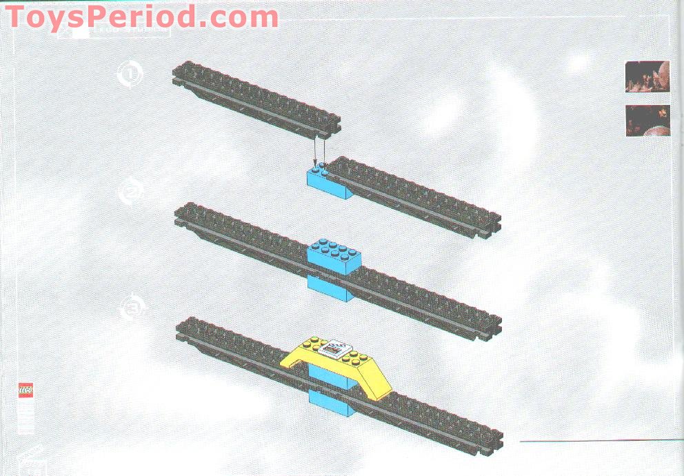 LEGO 1351 Movie Backdrop Studio Instructions and Parts List
