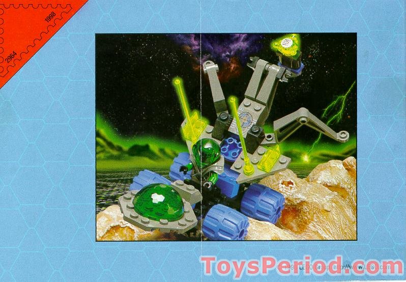 LEGO 2964 Space Spider Instructions and Parts List