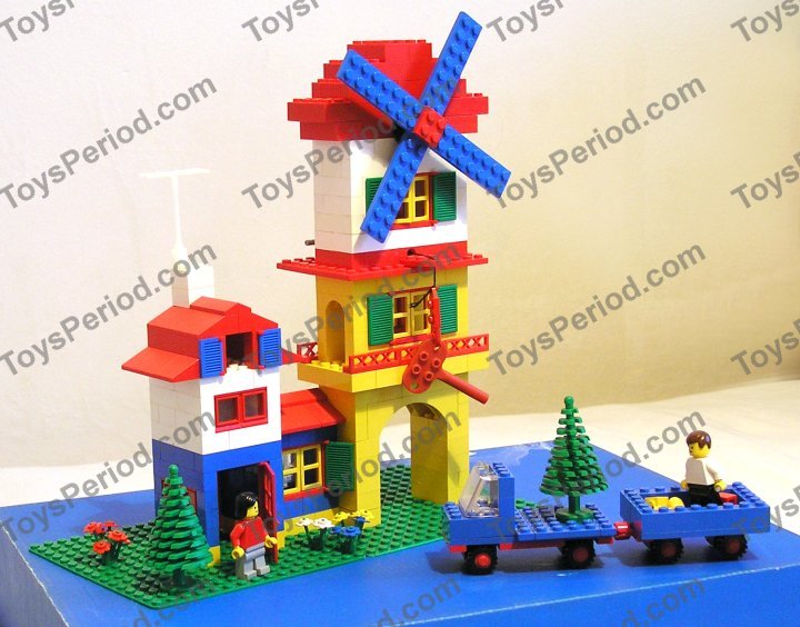 LEGO 550-1 Basic Building Set Instructions and Parts List