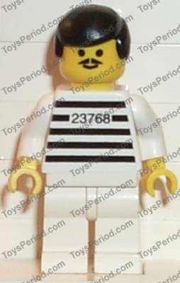 LEGO Sets with Minifigure jail002 Police - Jailbreak Joe, White Legs