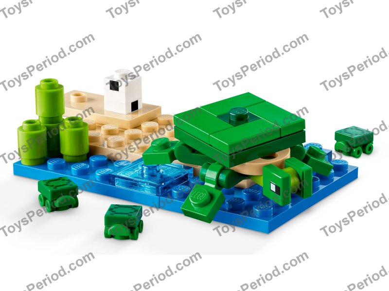 LEGO 21254 The Turtle Beach House Set Parts List