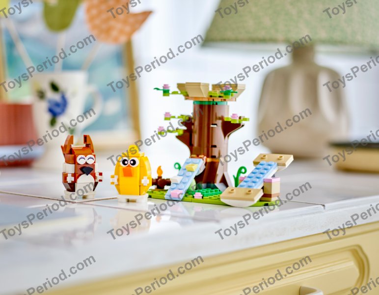 LEGO 40709 Spring Animal Playground Set Parts List