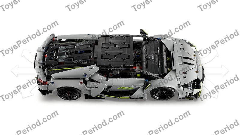 LEGO 42214 Lamborghini Revuelto Set Parts List