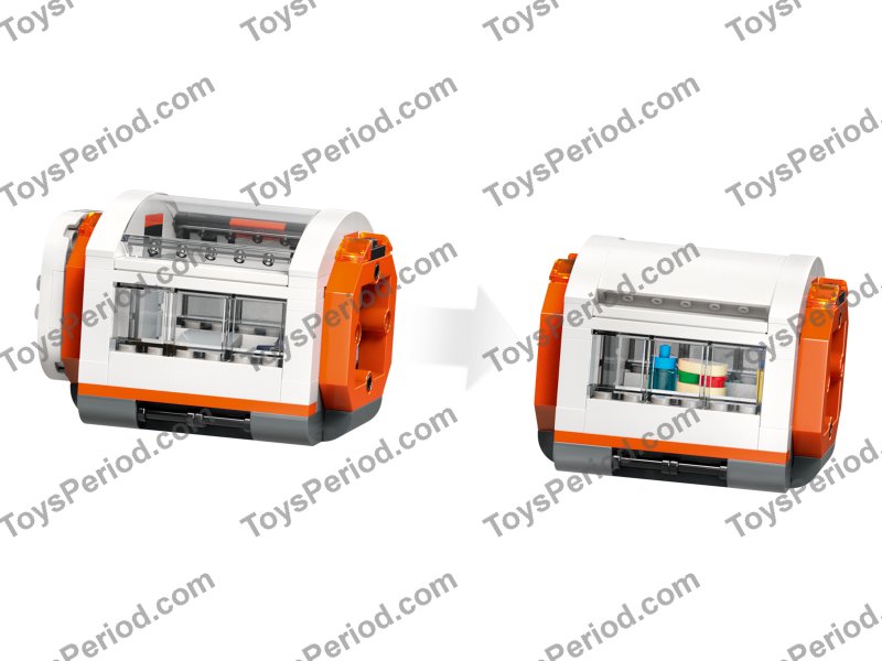 LEGO 60433 Modular Space Station Set Parts List