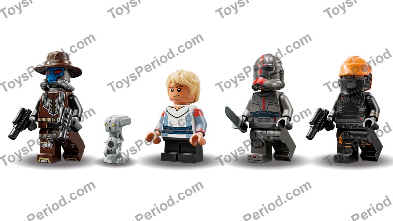 LEGO 75323 The Justifier Set Parts List