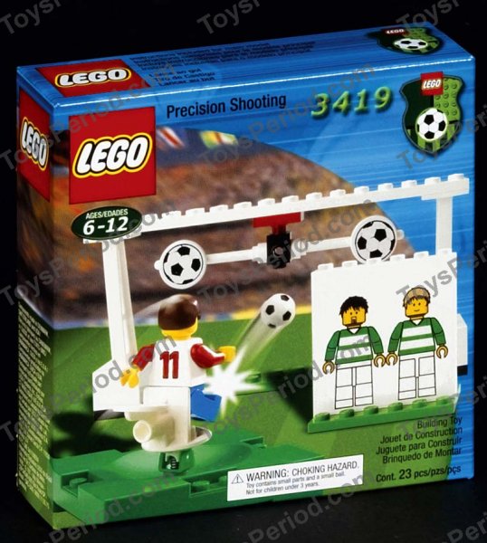 LEGO 3419 Precision Shooting Instructions and Parts List
