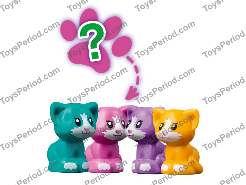 LEGO 41665 Stephanie's Cat Cube Set Parts List