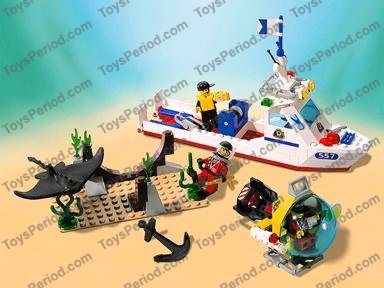 LEGO 6557 Treasure Hunters Instructions and Parts List