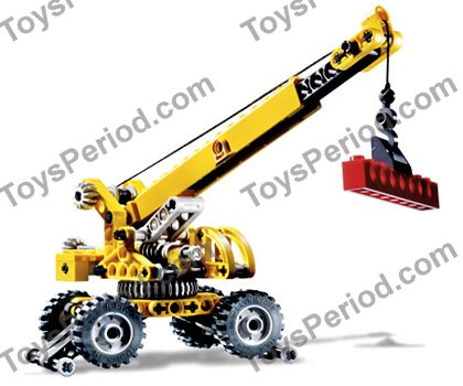LEGO 8270 Rough Terrain Crane Instructions and Parts List