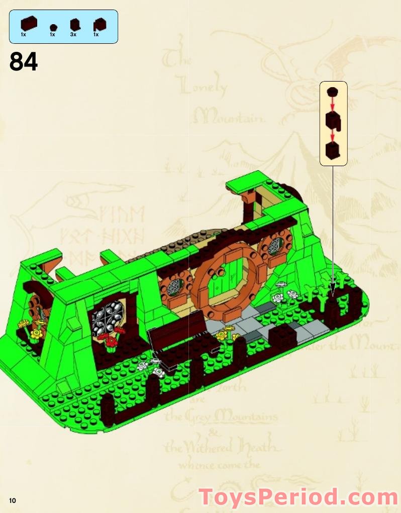 LEGO 79003 An Unexpected Gathering Instructions and Parts List