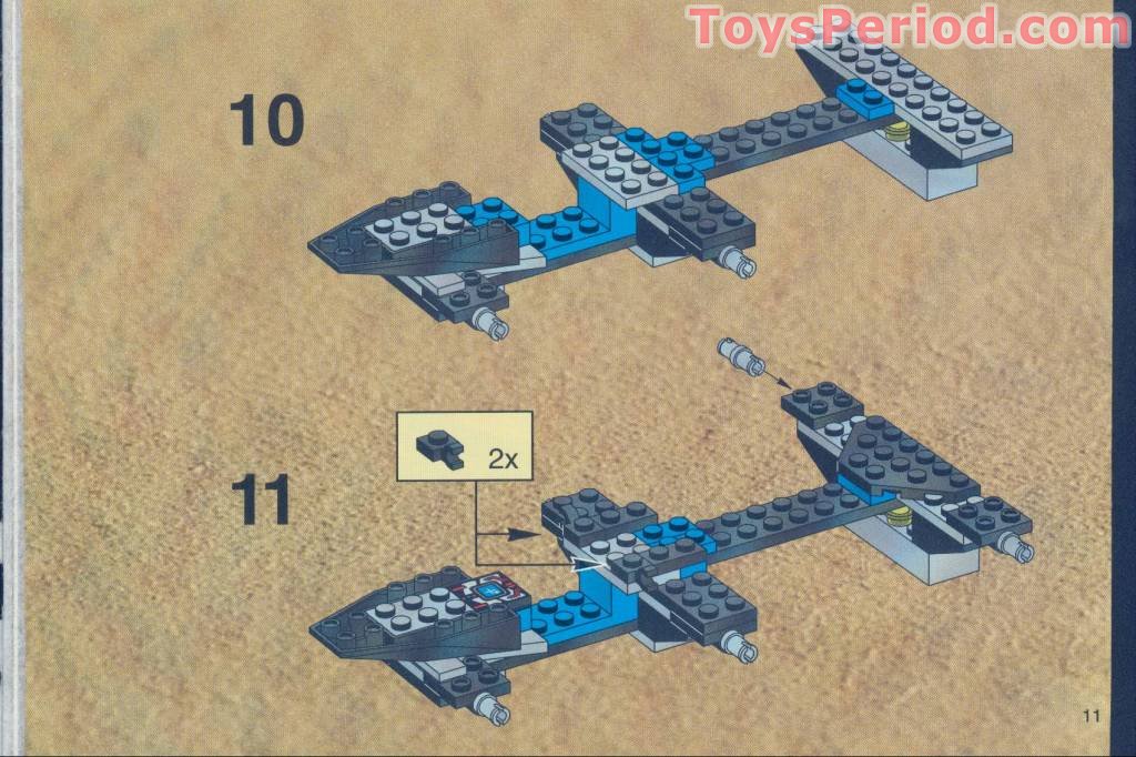 LEGO 1787 Crater Cruiser Instructions and Parts List