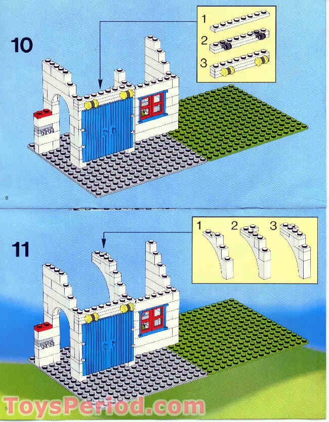 LEGO 6355 Derby Trotter Instructions and Parts List