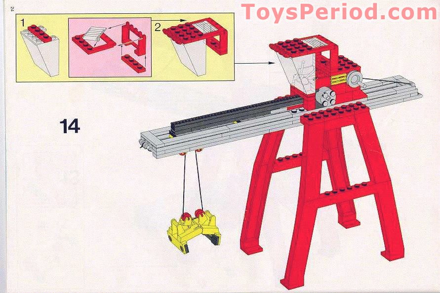 LEGO 6542 Launch and Load Seaport Instructions and Parts List