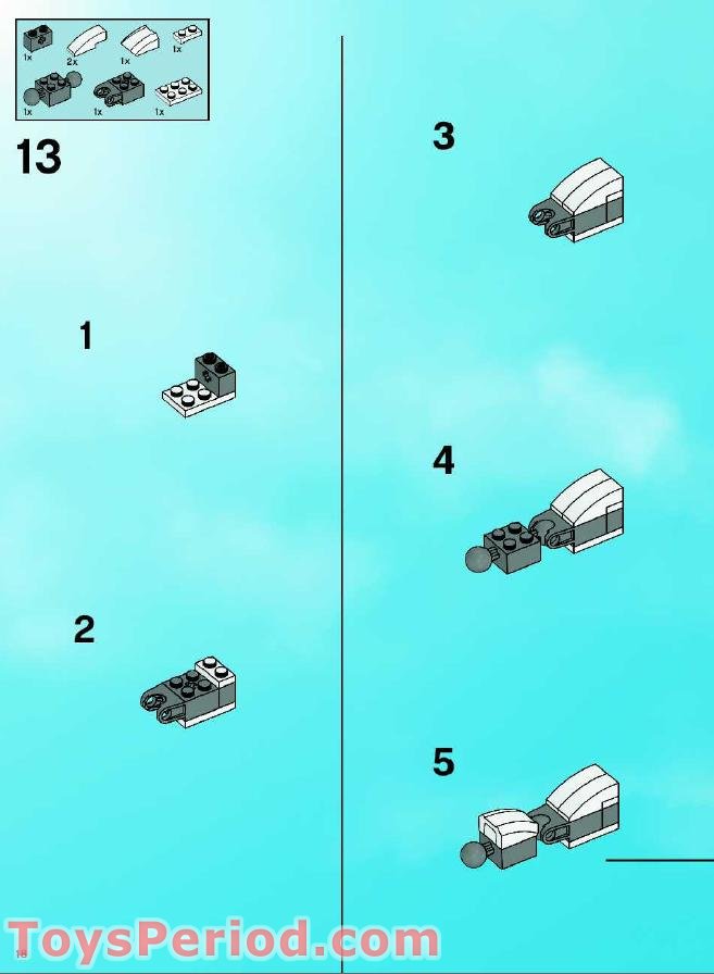 LEGO 7714 Golden Guardian (Limited Gold Edition) Instructions and Parts ...