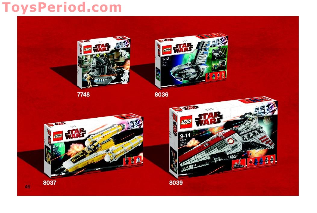 LEGO 7749 Echo Base Instructions and Parts List