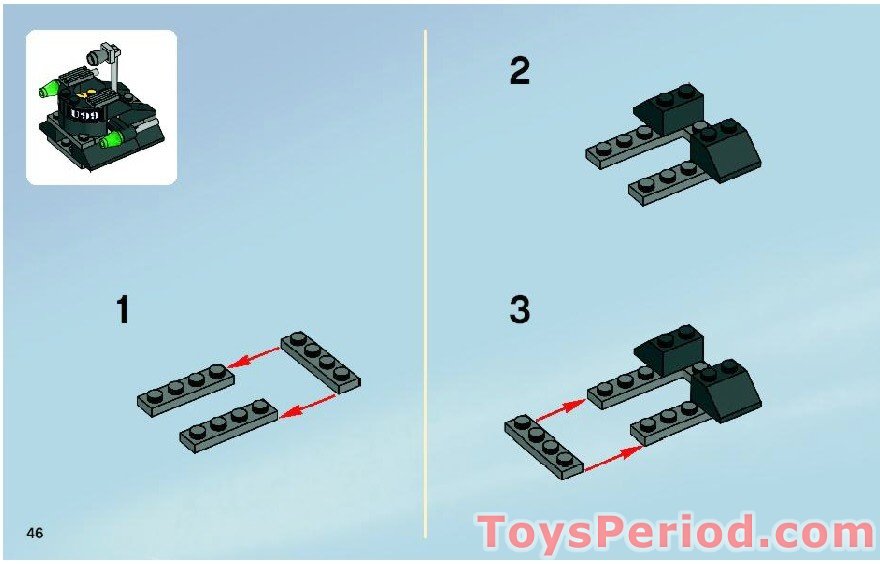 LEGO 7885 Robin's Scuba Jet: Attack of the Penguin Instructions and ...