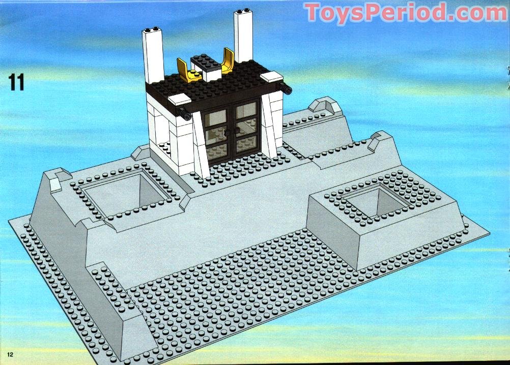 LEGO 7237-1 Police Station - with Light-Up Minifig Instructions and ...