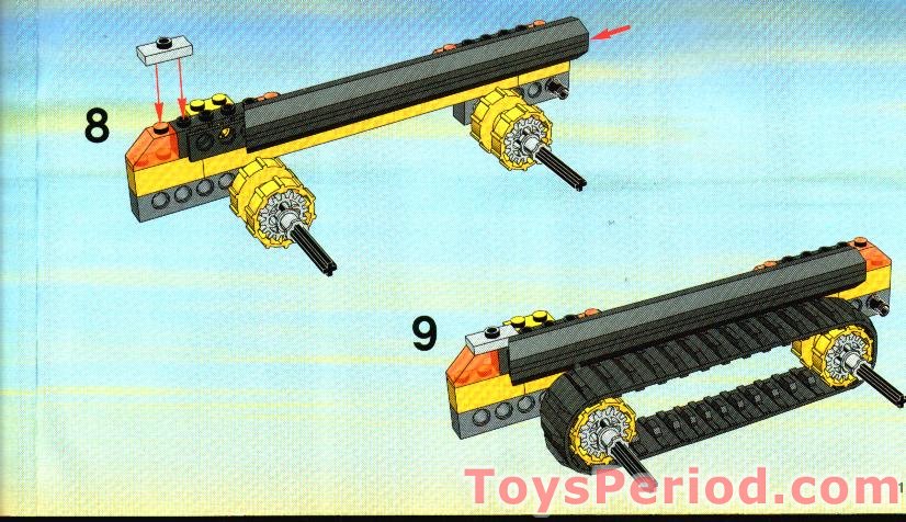 LEGO 7243 Construction Site Instructions and Parts List