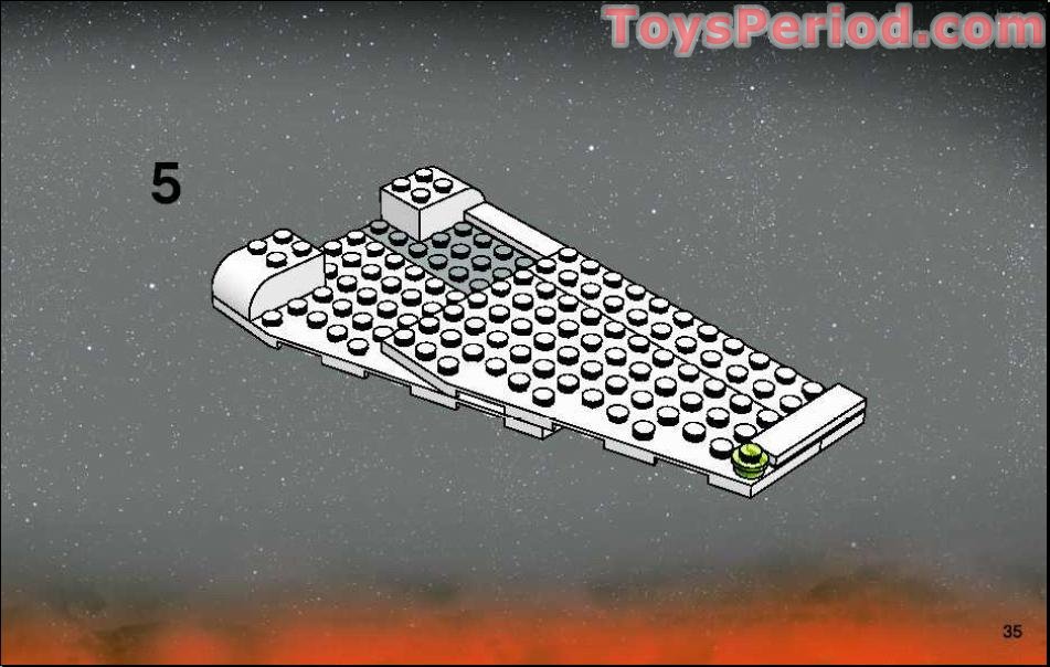 LEGO 7264 Imperial Inspection Instructions and Parts List