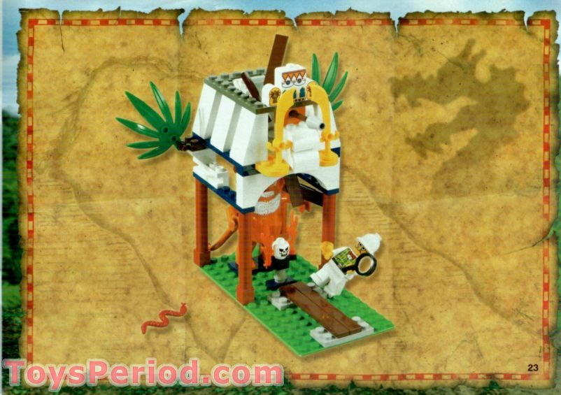 LEGO 7411 Tygurah's Roar Instructions and Parts List