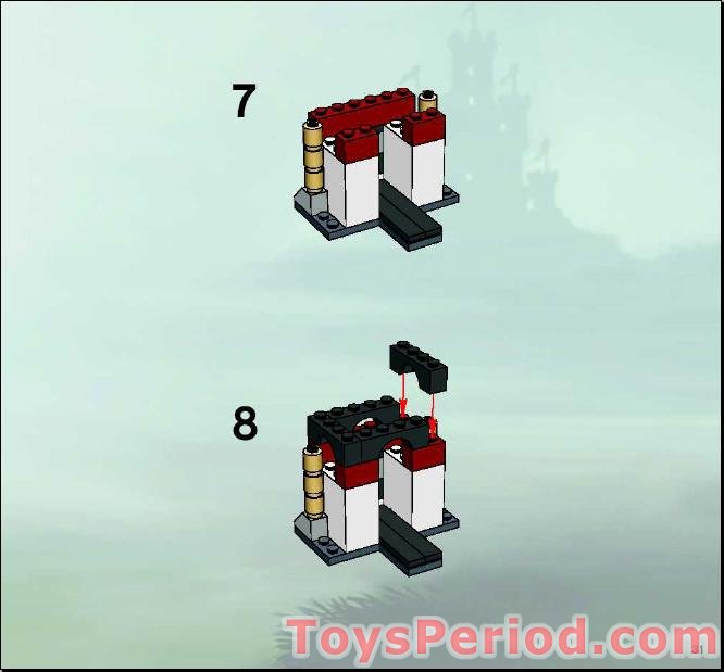 LEGO 8779 The Grand Tournament Instructions and Parts List