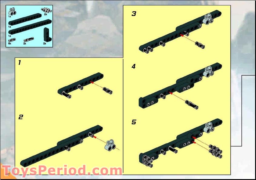 LEGO 8472 Street 'n' Mud Racer Instructions and Parts List