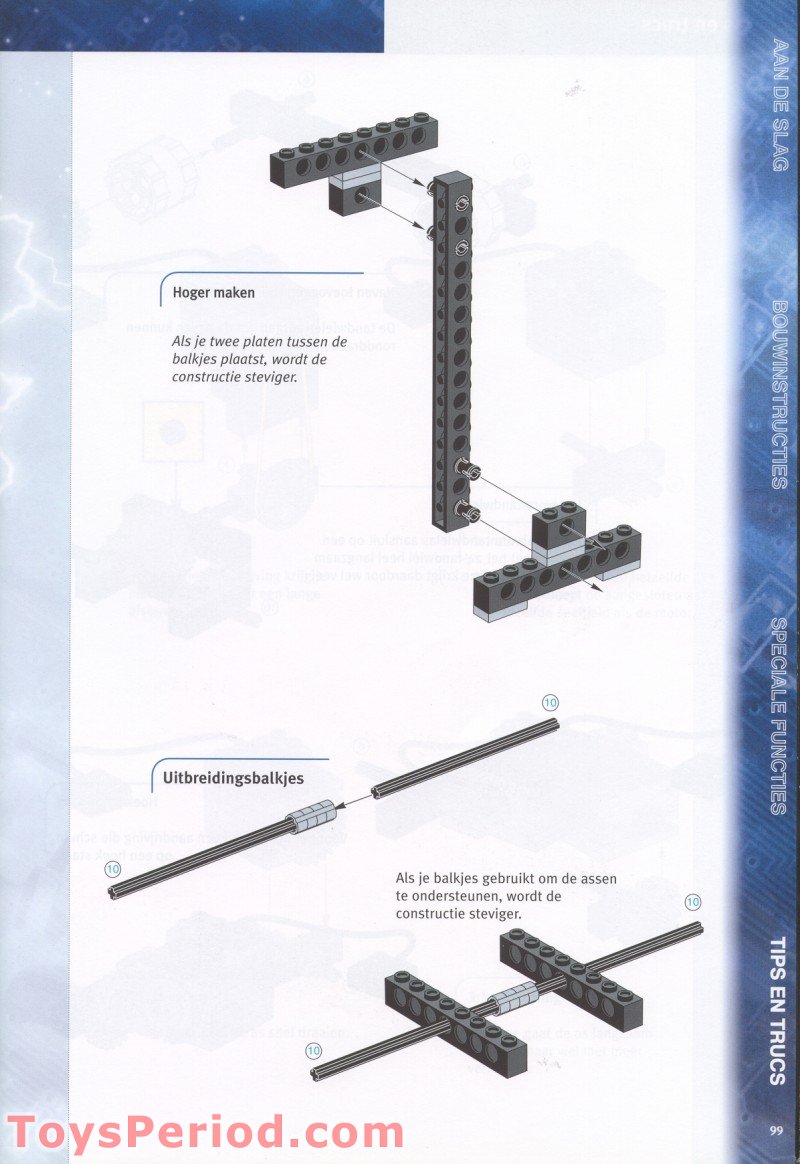 LEGO 9747 Robotics Invention System, Version 1.5 Set Parts Inventory ...