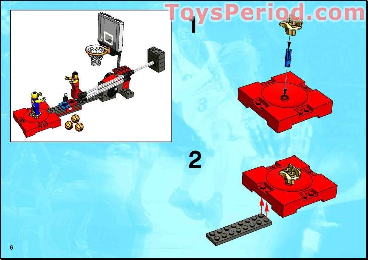 LEGO 3429 Ultimate Defense Instructions and Parts List