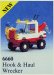 LEGO 6660 Hook and Haul Wrecker Instructions and Parts List