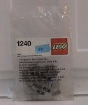LEGO 1240-1 Hinges and Tilted Bearings, Light Gray Set Parts List