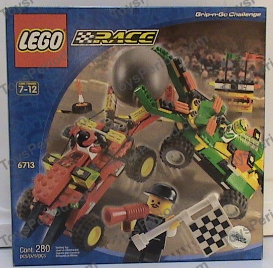 LEGO 6713 Grip 'n' Go Challenge Instructions and Parts List