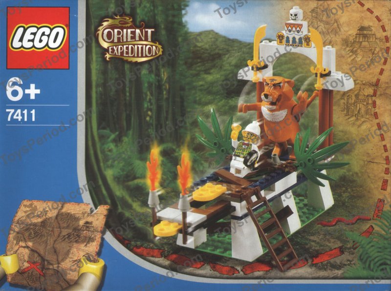 LEGO 7411 Tygurah's Roar Instructions and Parts List