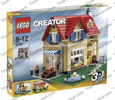 LEGO 6754 Family Home Set Parts List