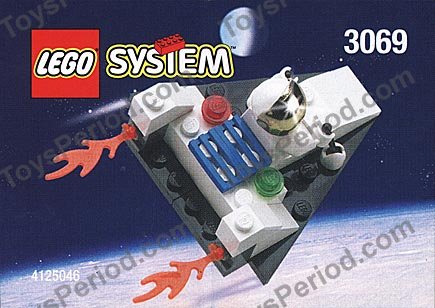 LEGO 3069 Kabaya Promotional Set - Cosmic Wing Instructions and Parts List