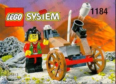 LEGO 1184 Ninja Blaster Instructions and Parts List
