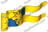 LEGO Sets with Part 51725pb02 Duplo Flag Wavy 2 x 5 with Lion and Crown ...