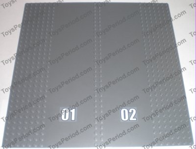 LEGO Sets with Part 30225c01pb02 Baseplate, Road 32 x 32 7-Stud ...