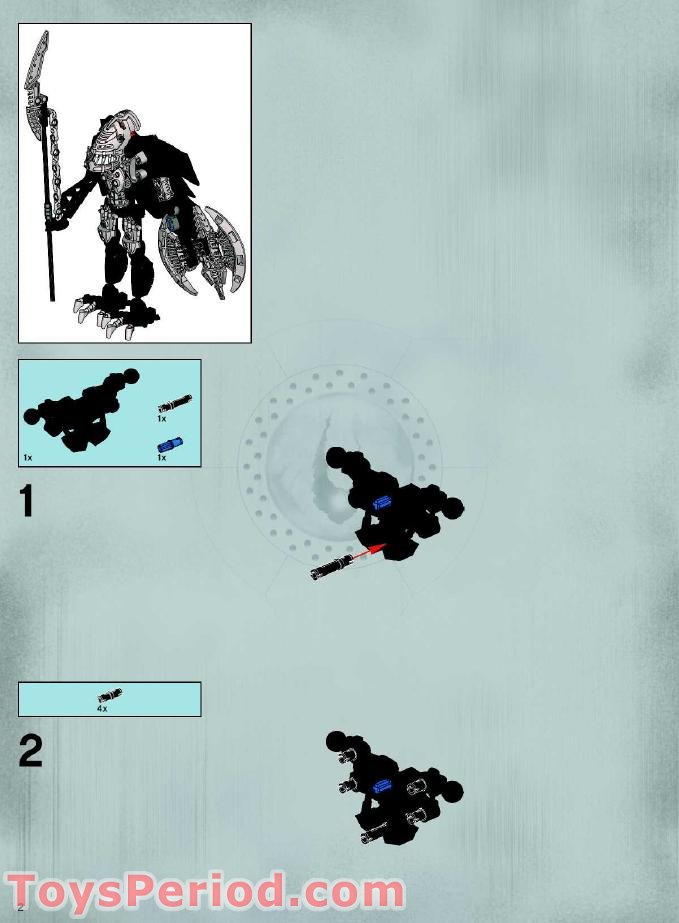 LEGO 10204 Vezon and Kardas Instructions and Parts List