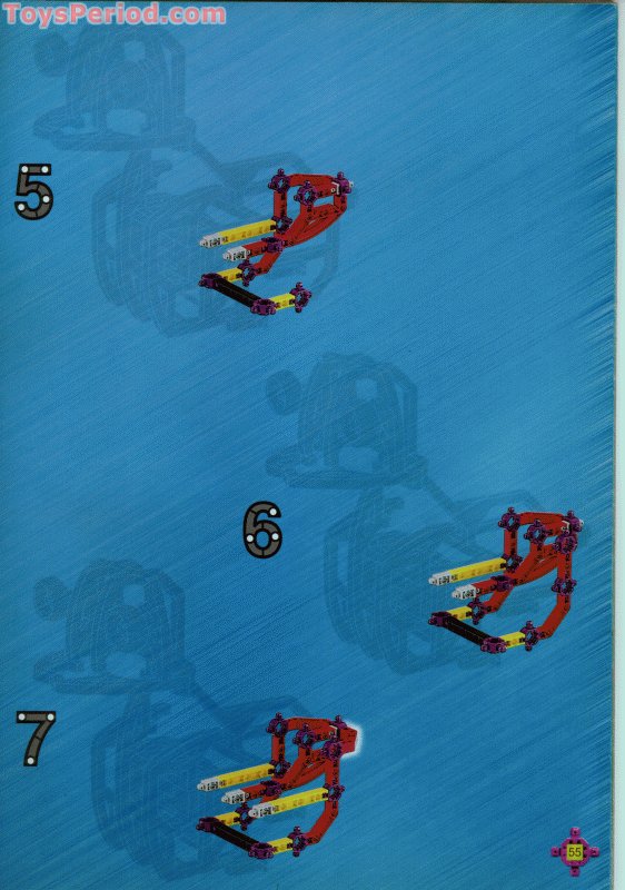 LEGO 3582 Ant Instructions and Parts List