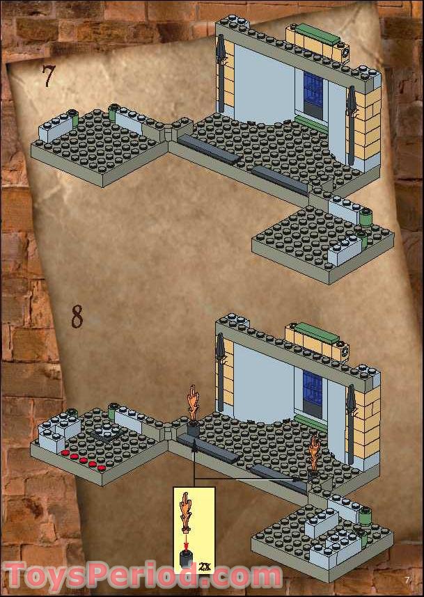 LEGO 4729 Dumbledore's Office Instructions and Parts List