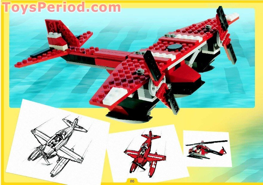 LEGO 4403 Air Blazers Instructions and Parts List
