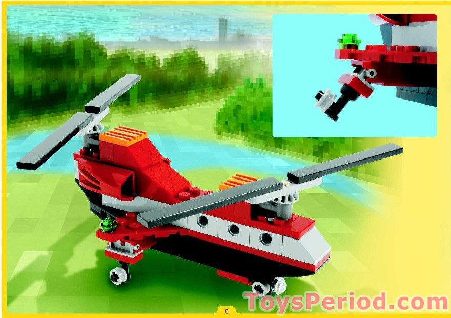 LEGO 4403 Air Blazers Instructions and Parts List