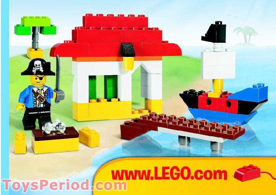 LEGO 6192 Pirate Building Set Instructions and Parts List