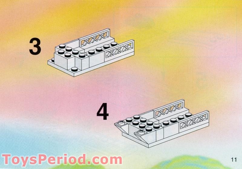 LEGO 6404 Carriage Ride Instructions and Parts List