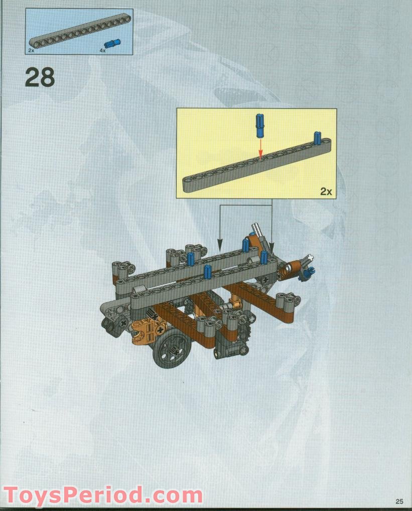 LEGO 8595 Takua and Pewku Instructions and Parts List