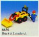 LEGO 6630 Bucket Loader Instructions and Parts List